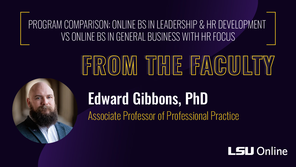 Program Comparison: Online BS in Leadership & HR Development vs Online ...