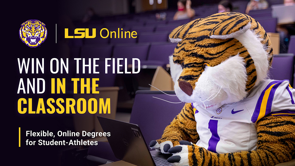 Flexible, Online Degrees for Student-Athletes | LSU Online